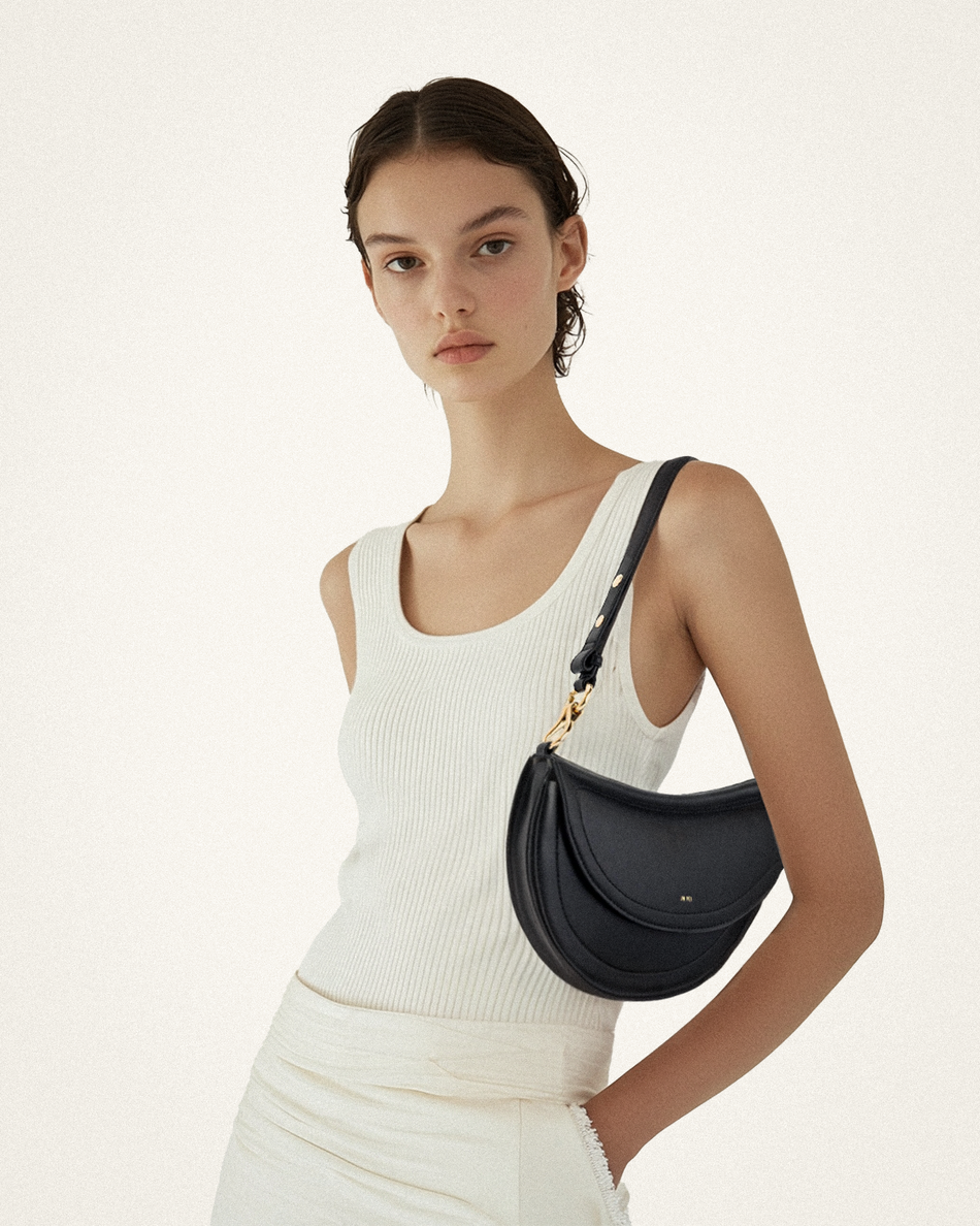 Ashlie Crossbody Bag - Black - JW PEI