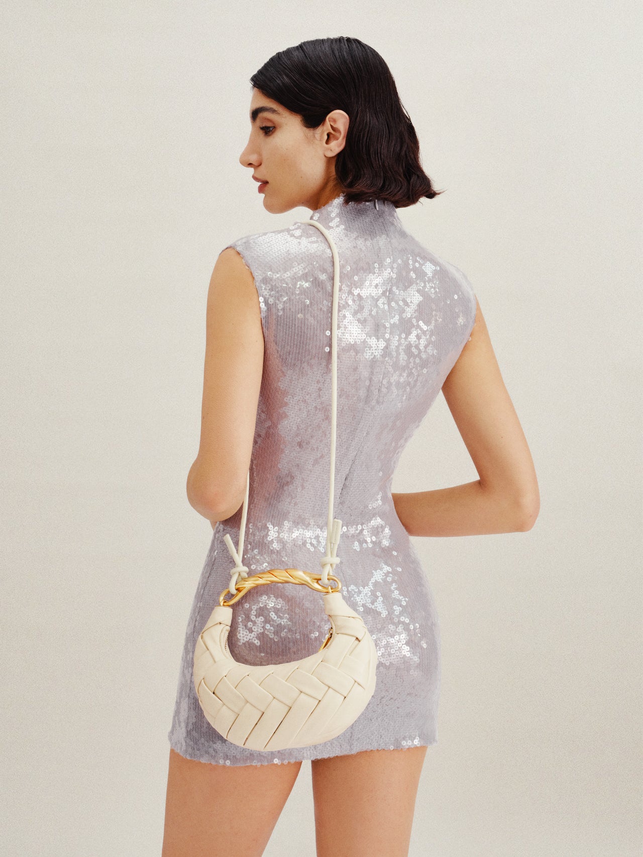 Orla Weave Handbag - White | JW PEI