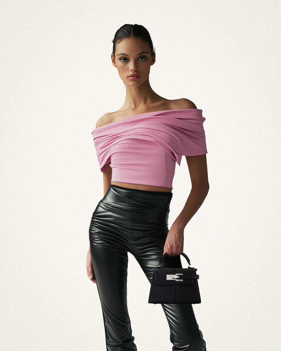 Elise Top Handle Bag - Black - JW PEI