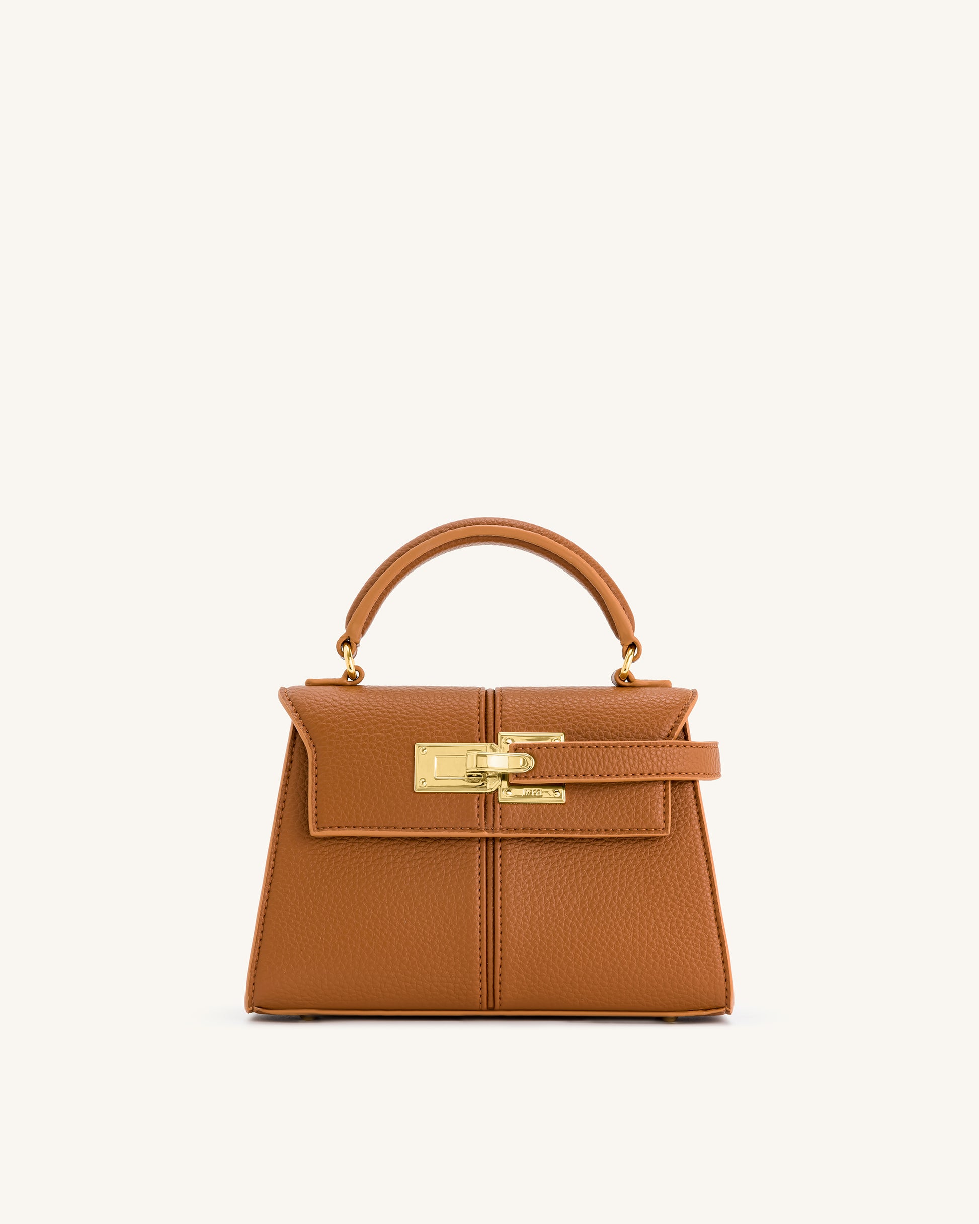 Elise Top Handle Bag - Brown - JW PEI
