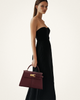 Elise Large Top Handle Bag - Claret - JW PEI