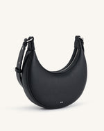 Carly Medium Shoulder Bag - Black - JW PEI