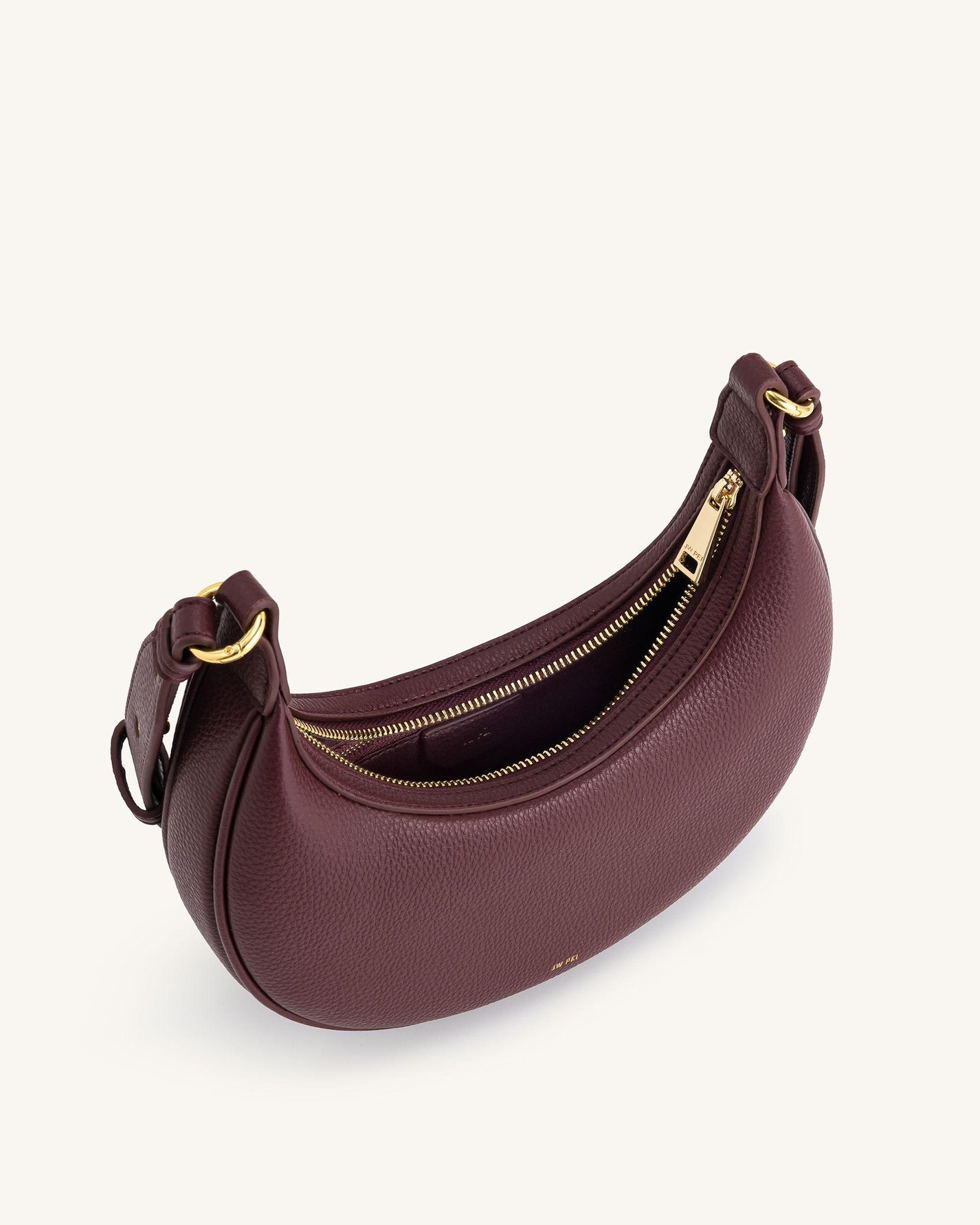 Carly Medium Shoulder Bag Deep Claret Jw Pei