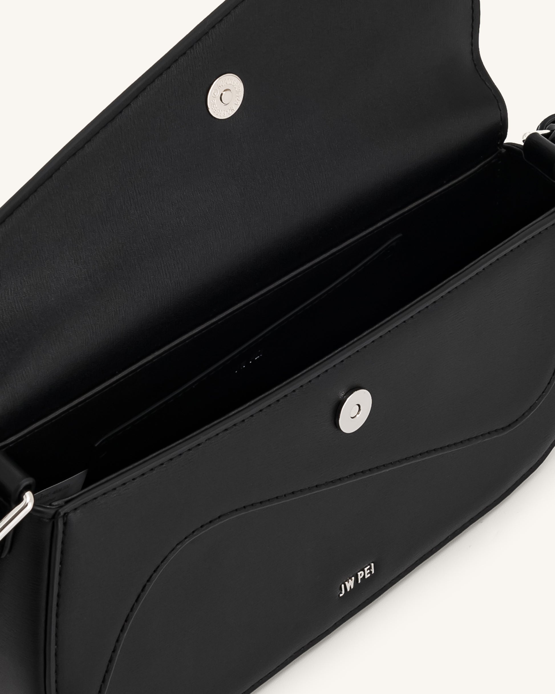 Addisyn Shoulder Bag - Black - JW PEI