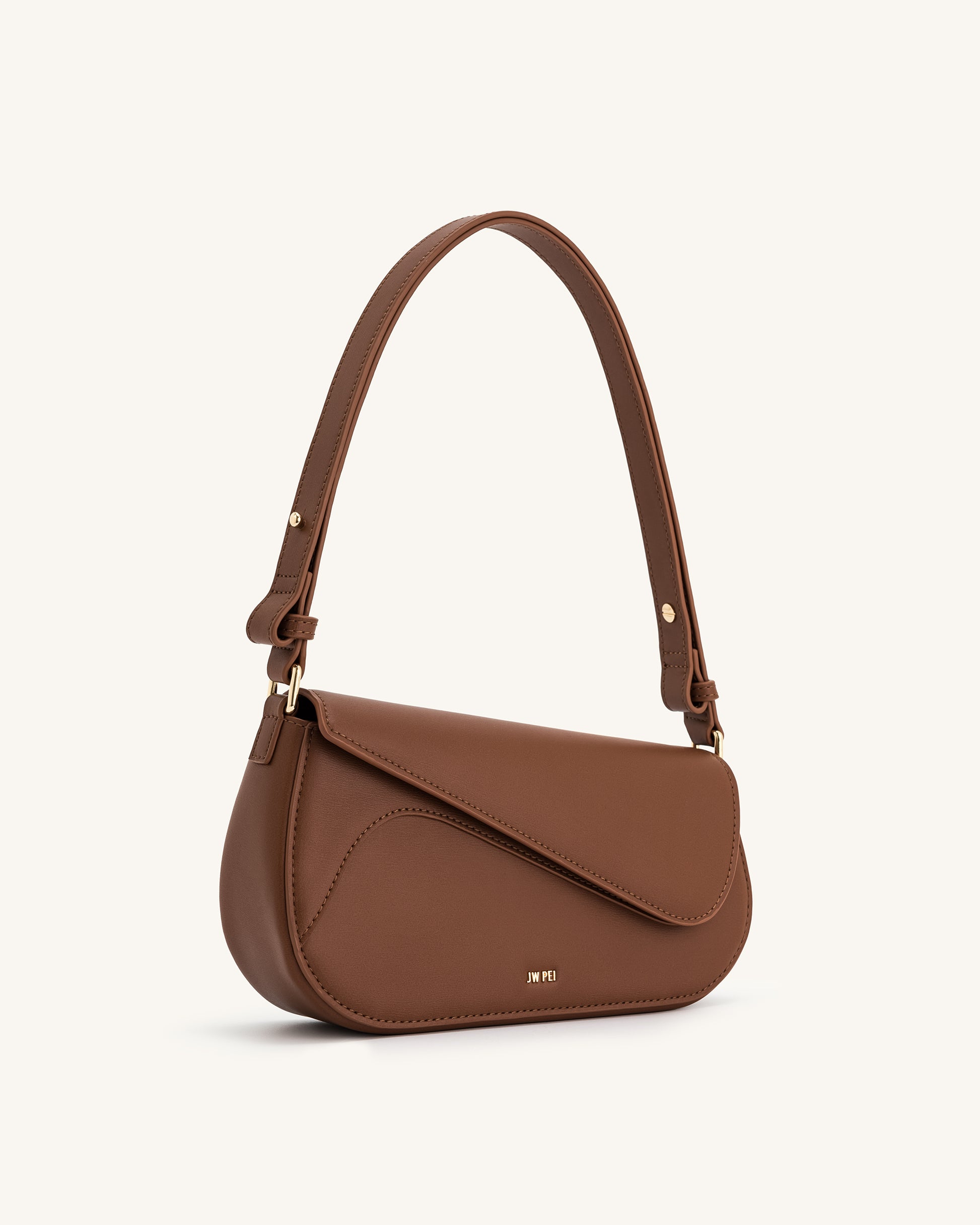 Addisyn Shoulder Bag - Brown - JW PEI