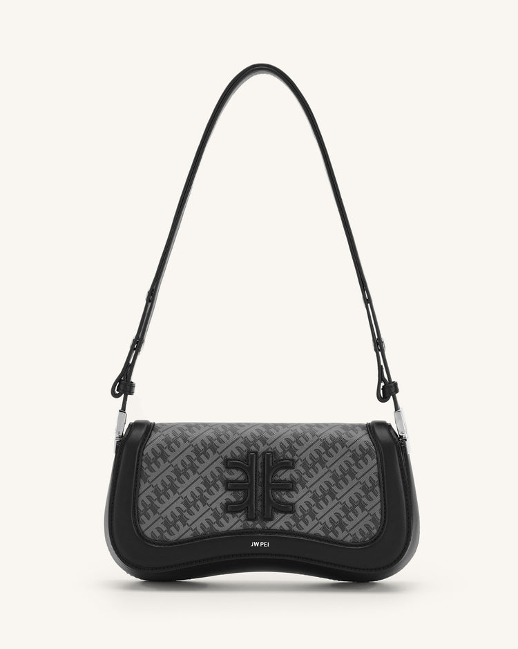 FEI Joy Shoulder Bag - Iron Black - JW PEI