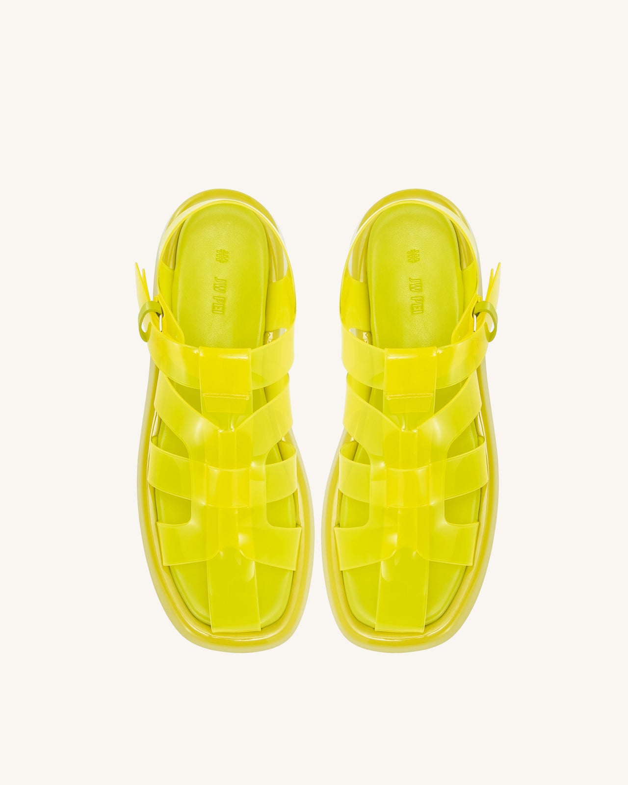 Piper Platform Sandal - Yellow - JW PEI
